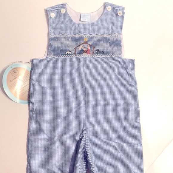 Remember Nguyen | One Pieces | Nwt Remember Nguyen Smocked Nativity ...